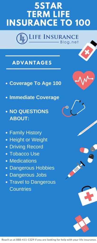 5Star Term Life to 100 Review